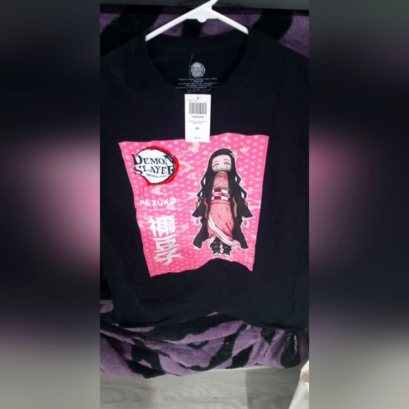 Hot Topic | Tops | Hot Topic Demon Slayer Nezuko Traffic Tshirt | Poshmark